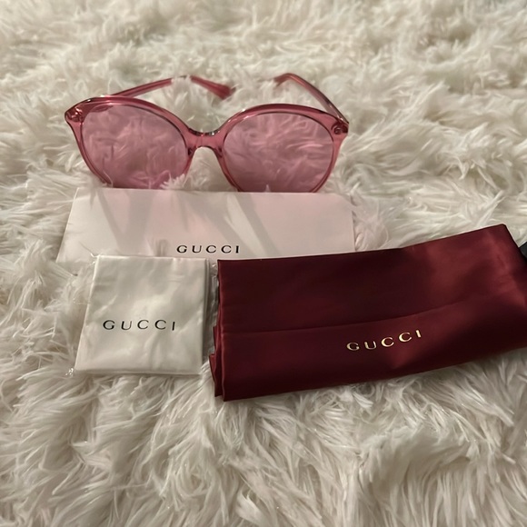 Gucci | Accessories | Barbie Pink Gucci Sunglasses | Poshmark